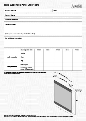 Order Forms - Hallis Hudson